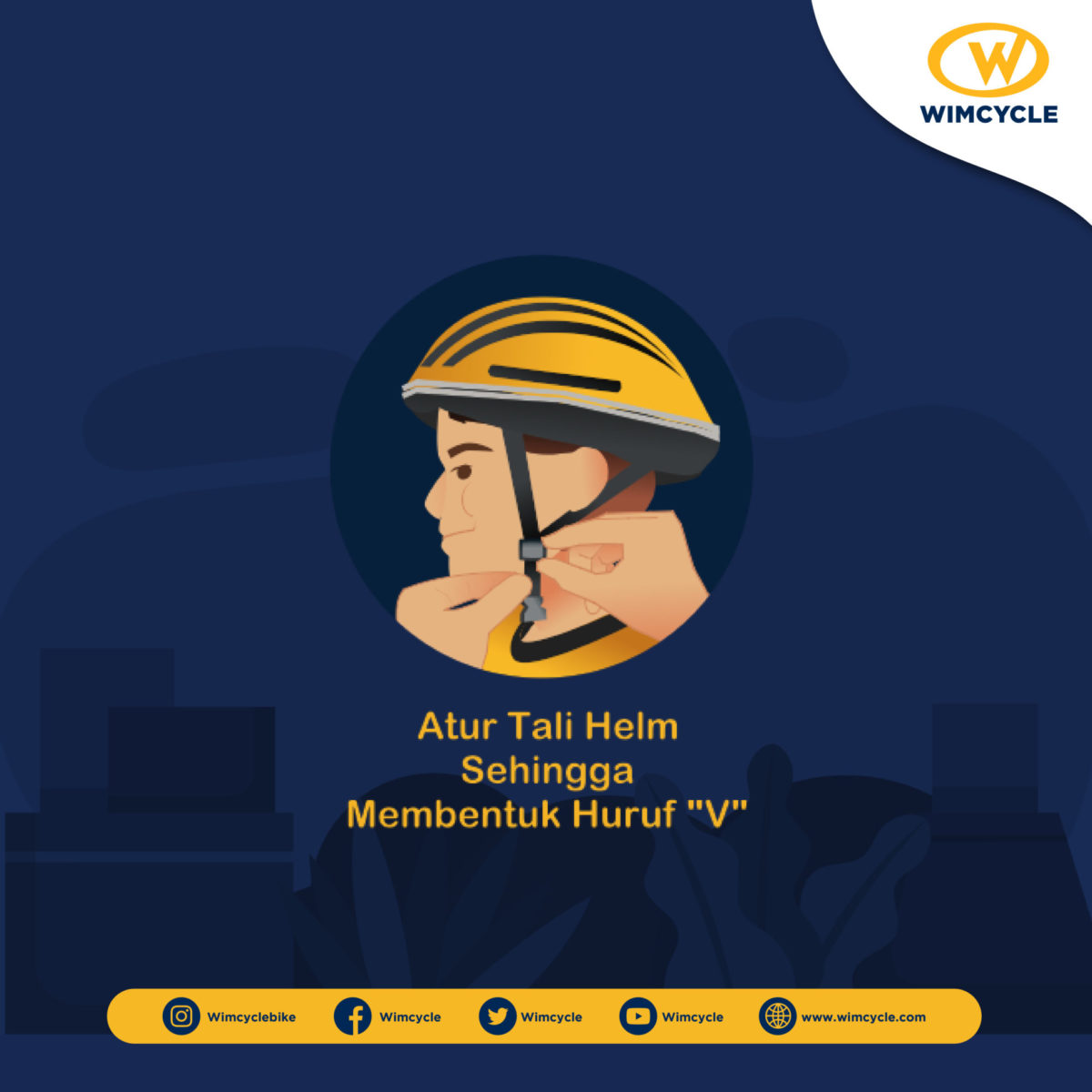 Wimcycle | Cara Menggunakan Helm Yang Benar Agar Tetap Aman